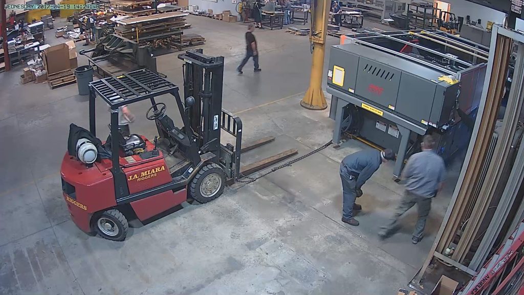 The New Cincinnati Laser | Ceric Fabrication